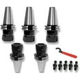 5PC CAT40 ER32 PRECISION COLLET CHUCK WITH HAAS PULL STUDS - Walmart.com