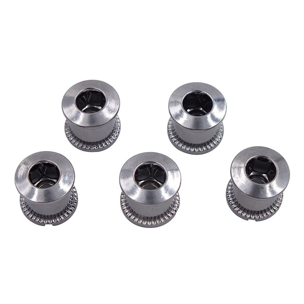 5PC Crankset Bolts Crank Bolts Chainring Bolts Crank Screws Nuts ...