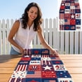 5PC Independence day decor 4th Of July Decorative Tablecloth And Table ...