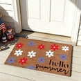 5PC Independence day decorations door Independence Day Rug Absorbent ...