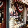 5PC Independence day decorations outdoor porch Independence Day Wooden ...