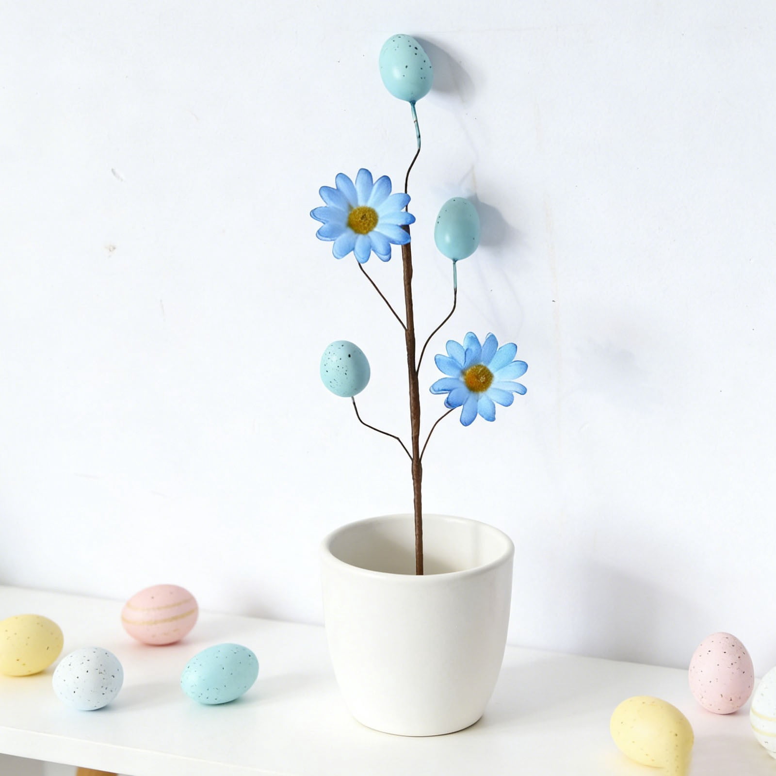 5PC Outdoor decorations for yard Easter Egg Decorations Pearl Tree ...