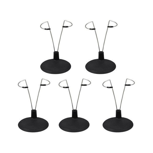 5PC Plush Toy Fixing Stand Adjustable Doll Standing Bases Doll Stand ...