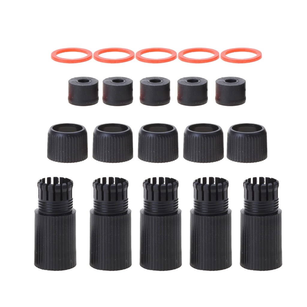 5PC RJ45 Couplers IP67 Ethernets Networks Cable Connectors Straight ...