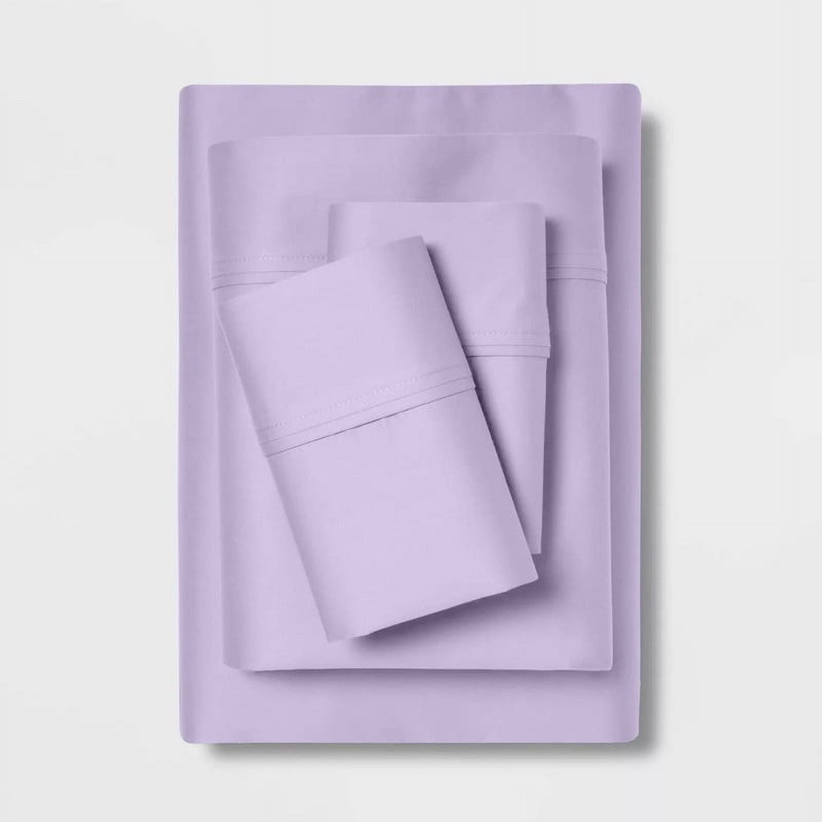 5PC Split Sheet Set-100% Egyptian Cotton, 1 Flat Sheet, 2 Fitted Sheet ...