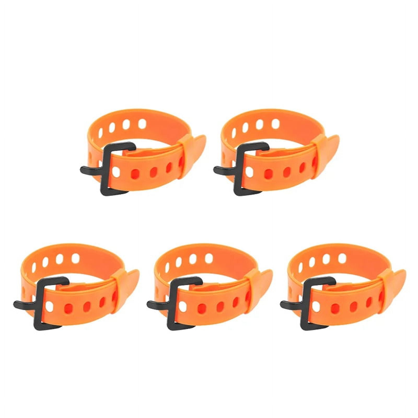 5PC Travel Tied Belt Durable Rubber Cargo Tie Down Luggage Lash Belt ...