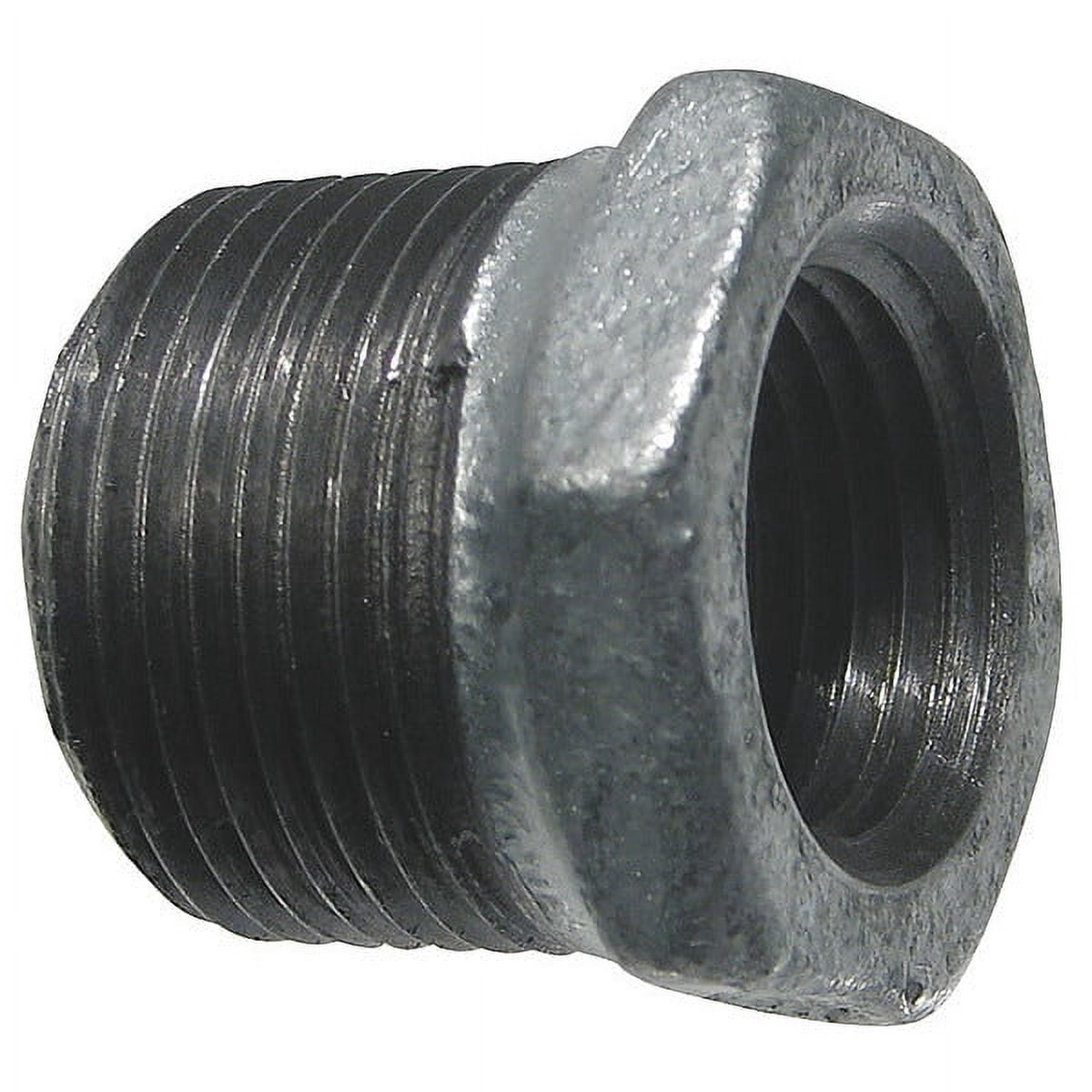 5PC ZoroSelect 3/4" MNPT x 1/2" FNPT Galvanized Hex Bushing - Walmart.com