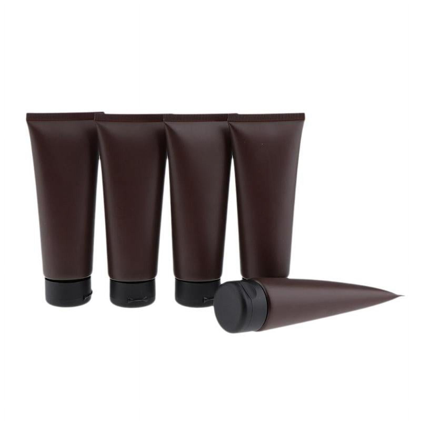 5PCS 100ml Soft Empty Refillable Plastic Tubes Bottle For Body Face ...