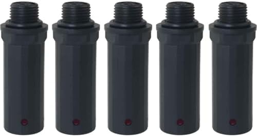5PCS 15.5mm Black Air Compressor Breather Plugs – Red Dot Plastic ...