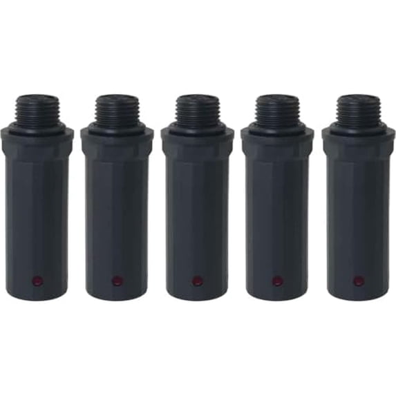 5PCS 15.5mm Black Air Compressor Breather Plugs – Red Dot Plastic ...