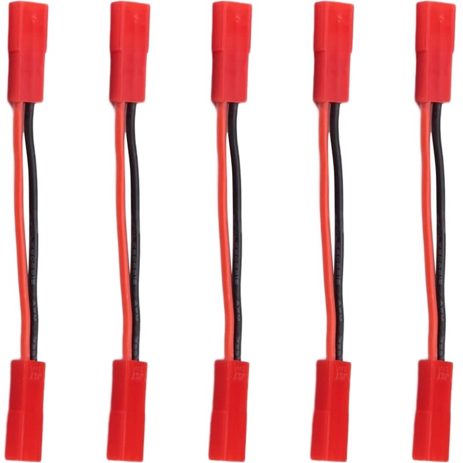 5PCS 2 Pin JST Plug Connector Plug Connector Cable Wire for RC Toys ...