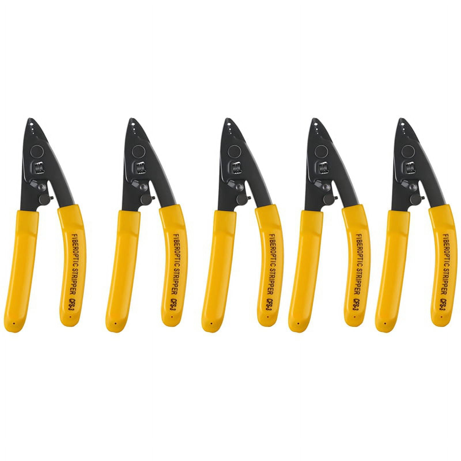 5PCS -3 Three-Port Fiber Optical Stripper/ Pliers/ Wire Strippers FTTH ...