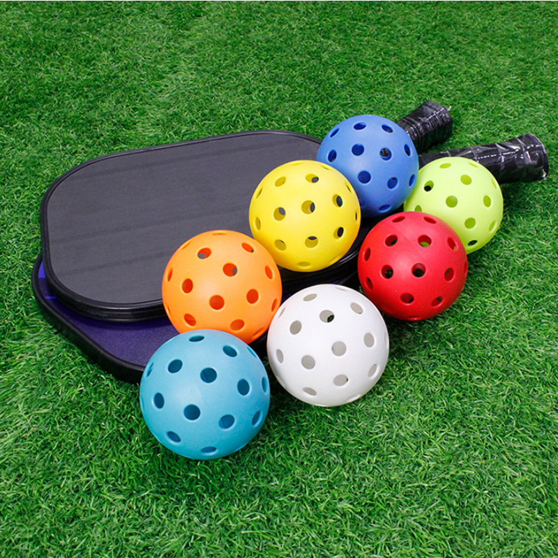 5PCS 40-Hole Luminous Pickleball, 74Mm, Pe Injection Molding, High ...