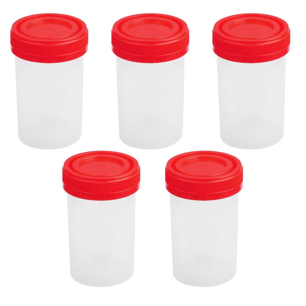 5PCS 60ML CUPS CONTAINERS STERILE JARS LEAKPROOF - Walmart.com