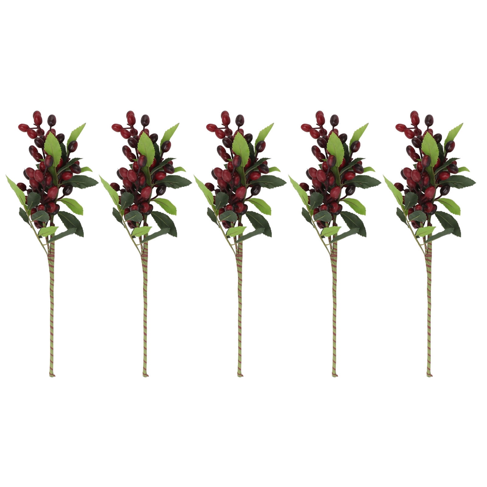 5PCS Artificial Berries Artificial Pip Berry Stems Decoration for ...