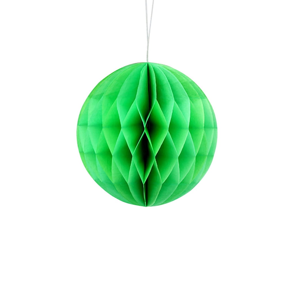 5PCS Birthday Party Decorations, Reusable Paper Pom Poms Hanging ...