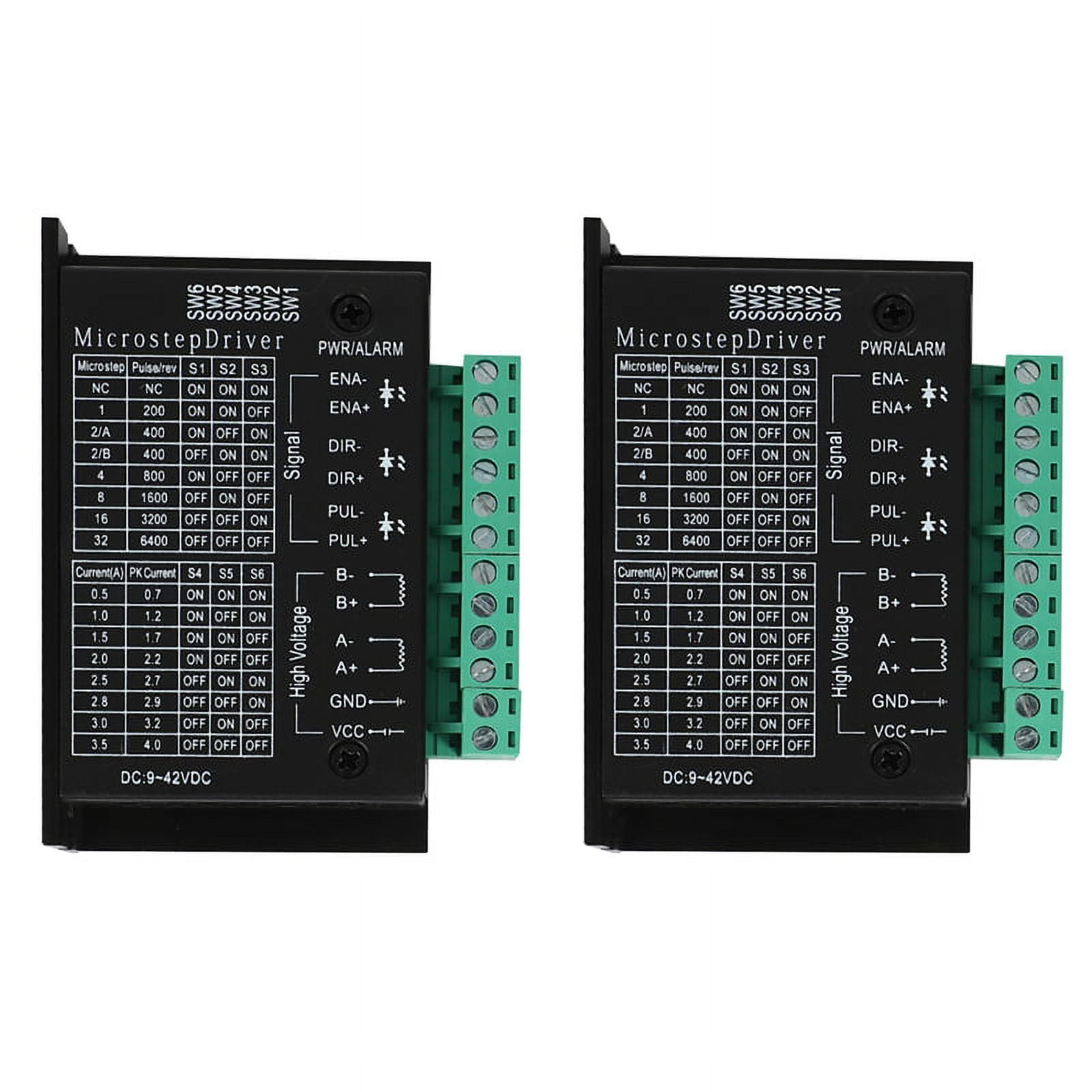 5PCS CNC Single 4A TB6600 Stepper Motor Drivers Controller - Walmart.com