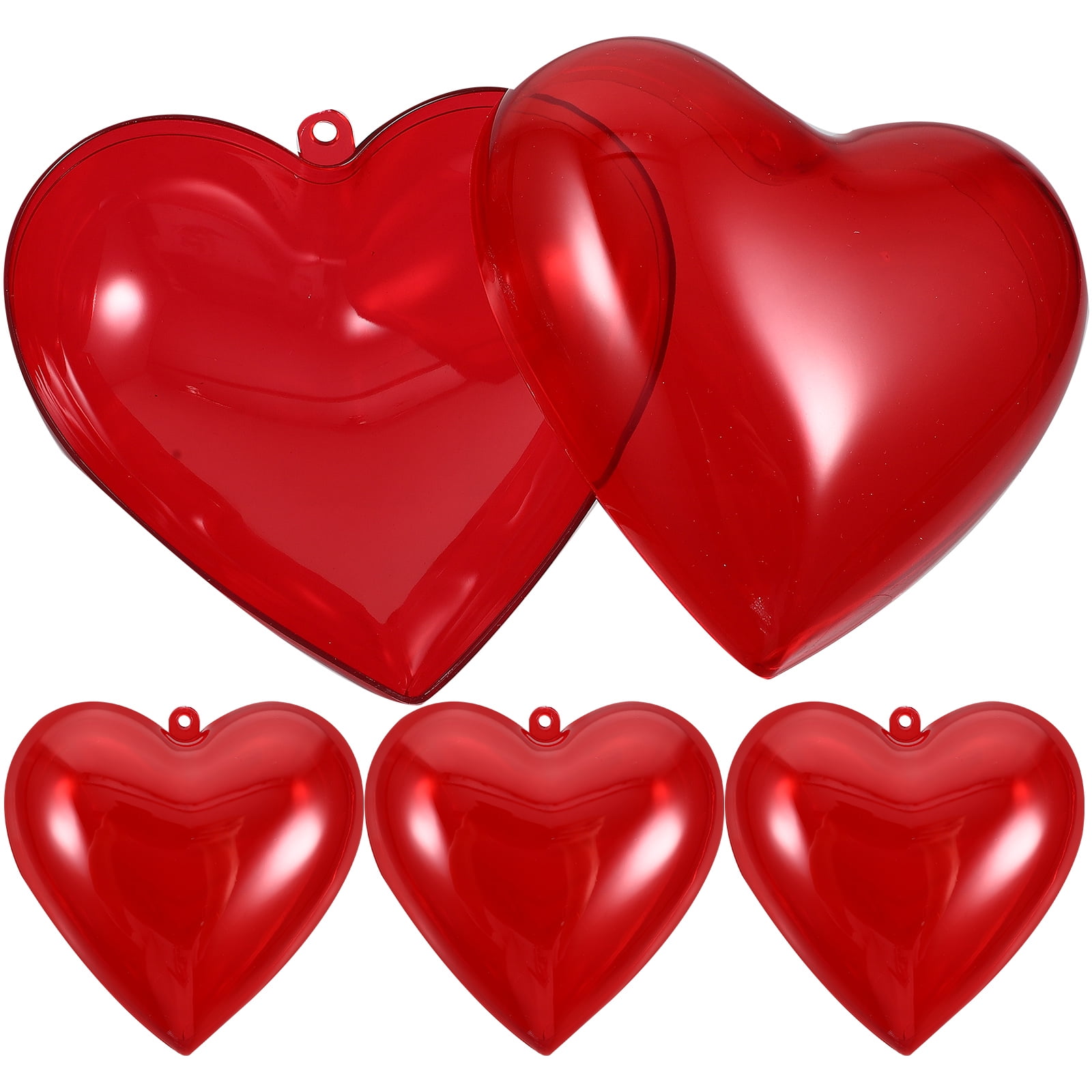 5PCS Candy Box Heart Shaped Treats Box for Valentine's Day Wedding ...