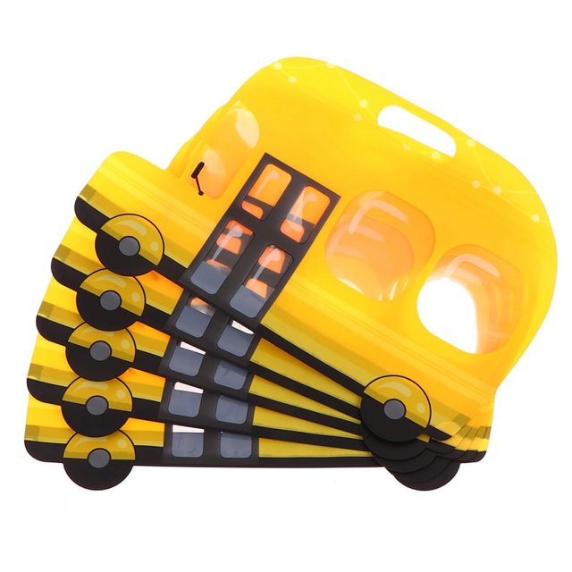 5PCS Cartoon Car Shape Candy Gift Bags Cookie Plastic Bags For Toys ...