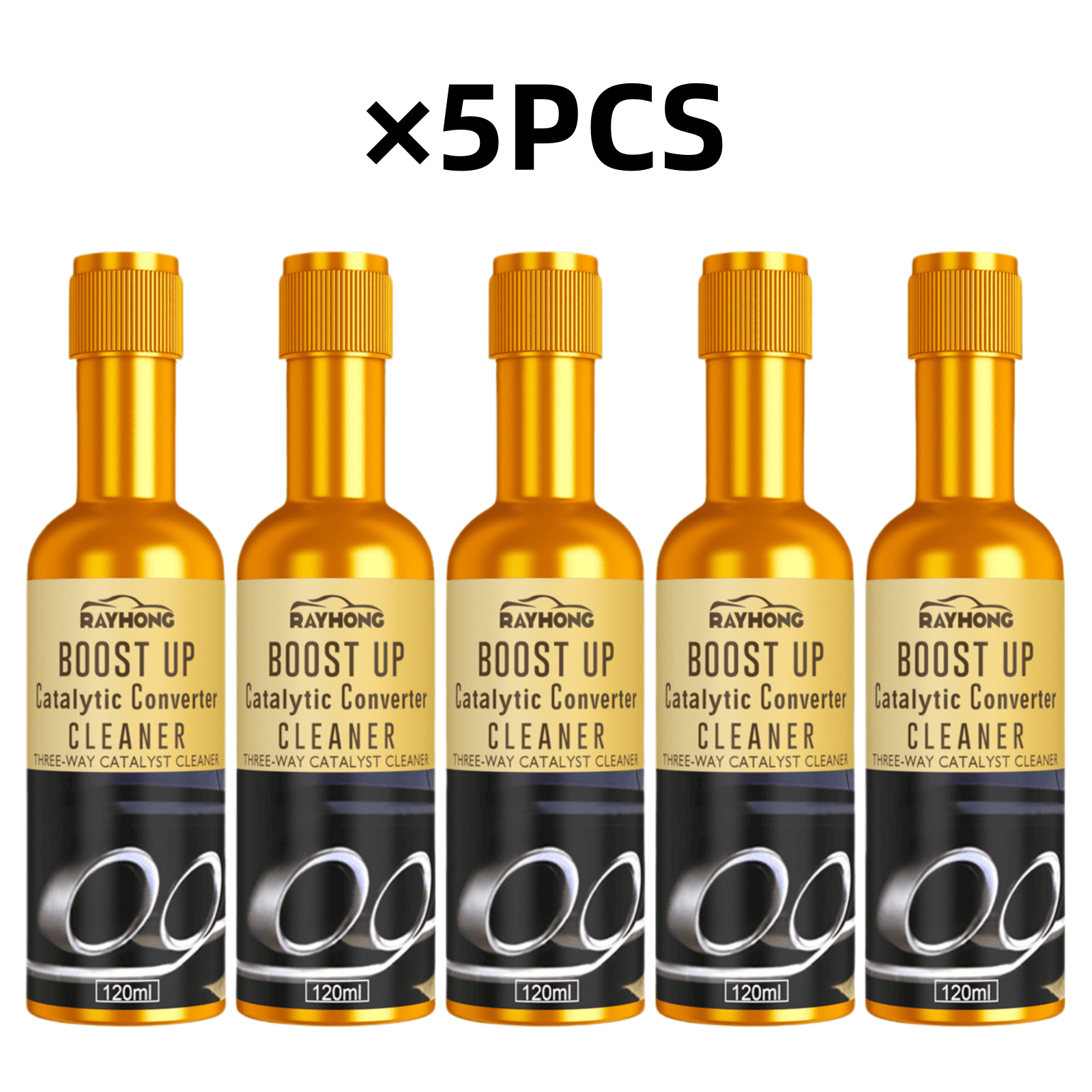 5PCS Catalytic Converter Cleaner Engine Booster Cleaner,The Fuel ...