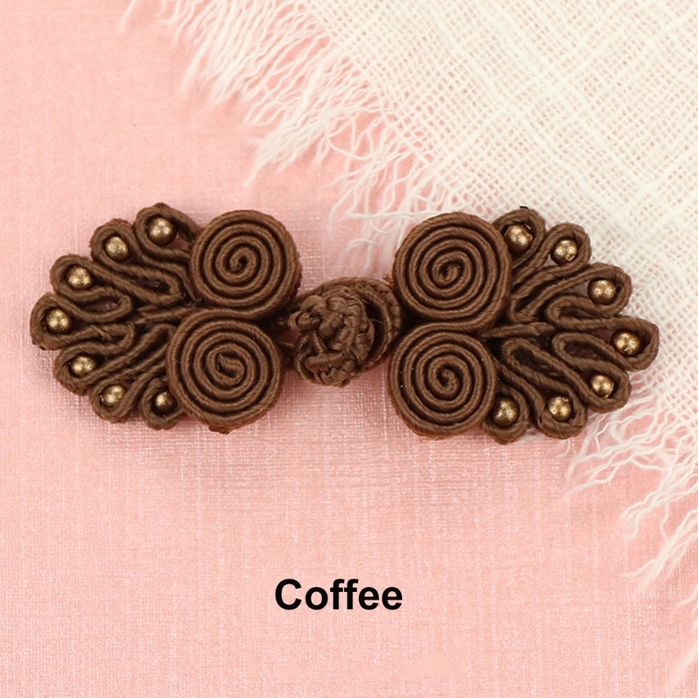 5PCS Chinese Knots Buckle Chinese Knot Frog Buttons Costume Han Tang ...