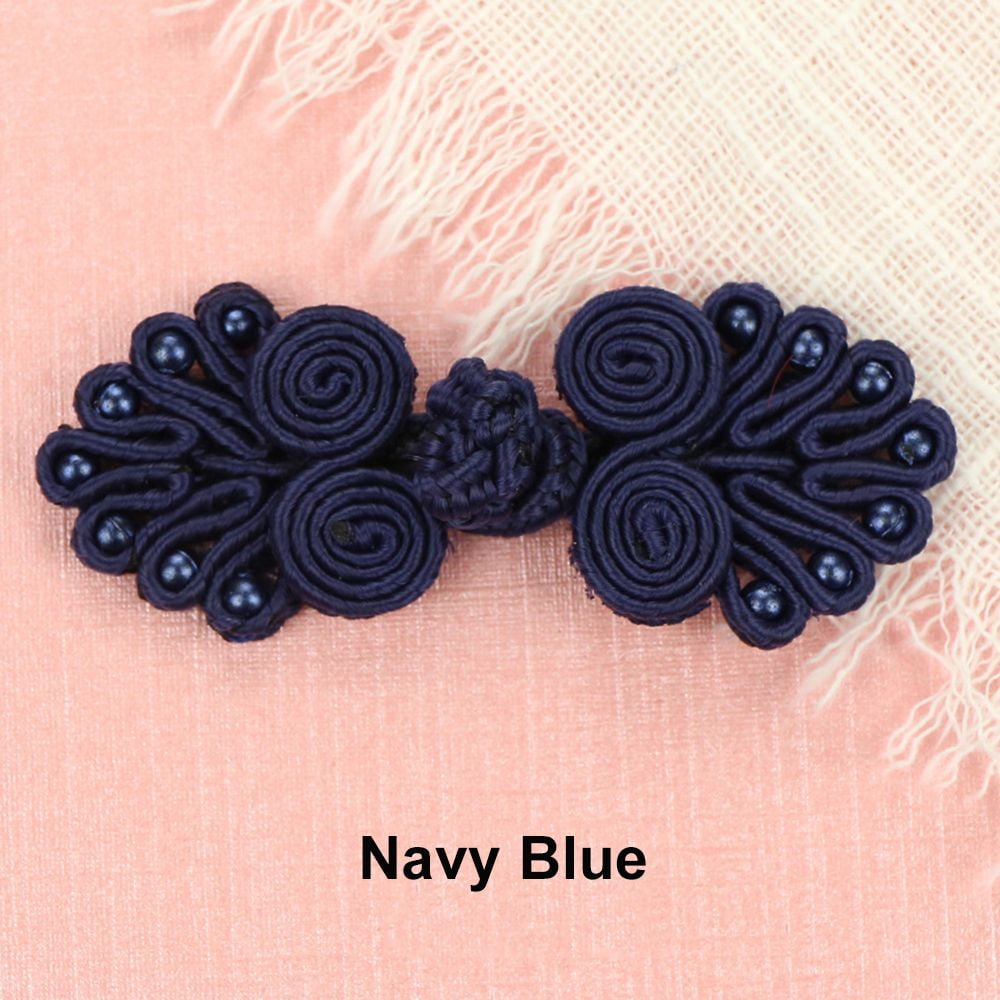 5PCS Chinese Knots Buckle Chinese Knot Frog Buttons Costume Han Tang ...