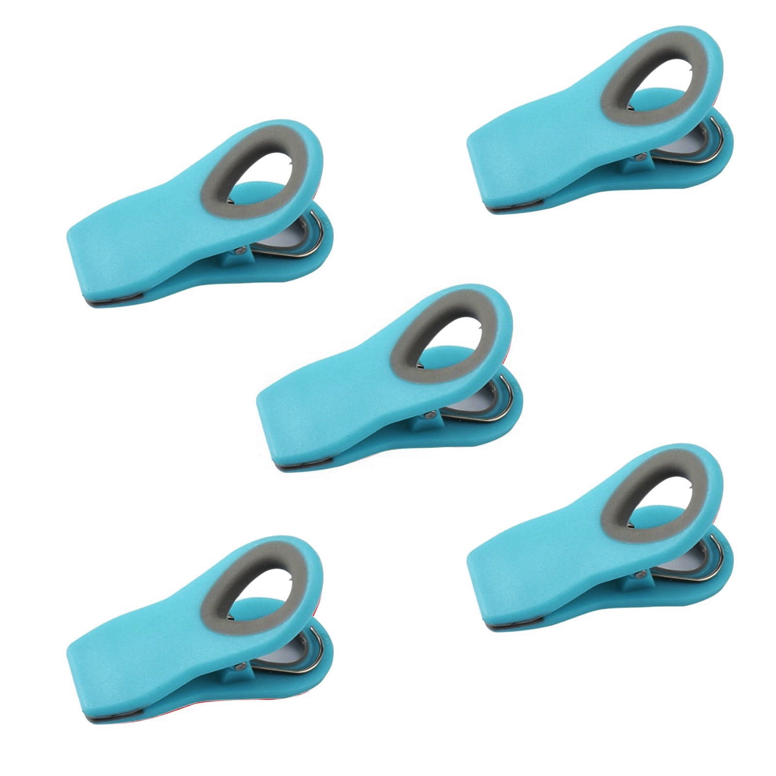 5PCS Chip Bag Clips-Kitchen Clips Magnetic Chip Clips For Bags Food Bag ...