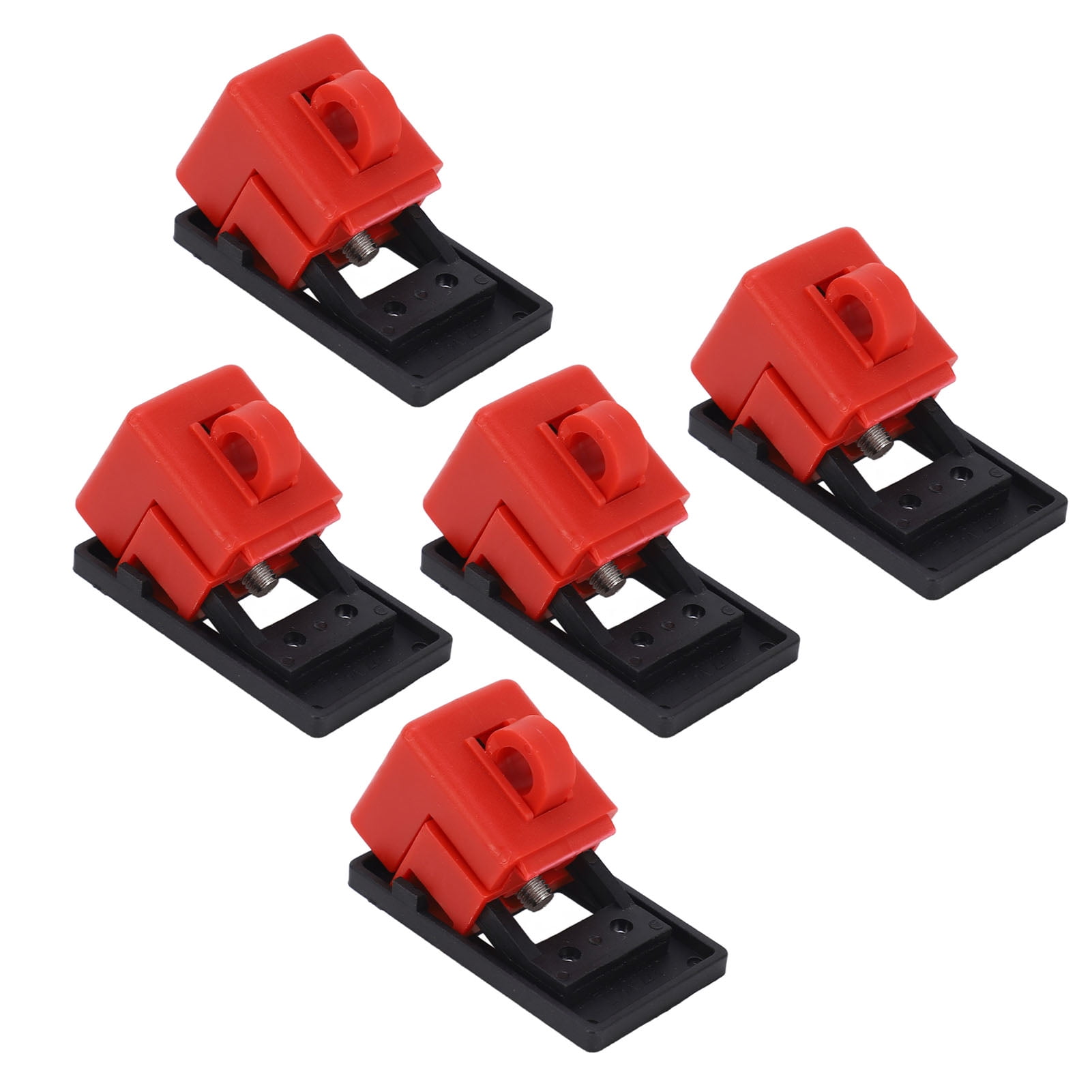 5PCS Circuit Breaker Lockout Device Detachable Cleat Plastic Clamp On ...