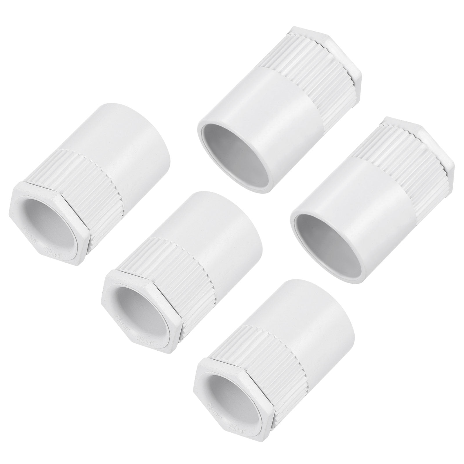 5Pcs Conduit Adaptor Male Lock Nut for 20mm Tube Dia Seal Connect for ...