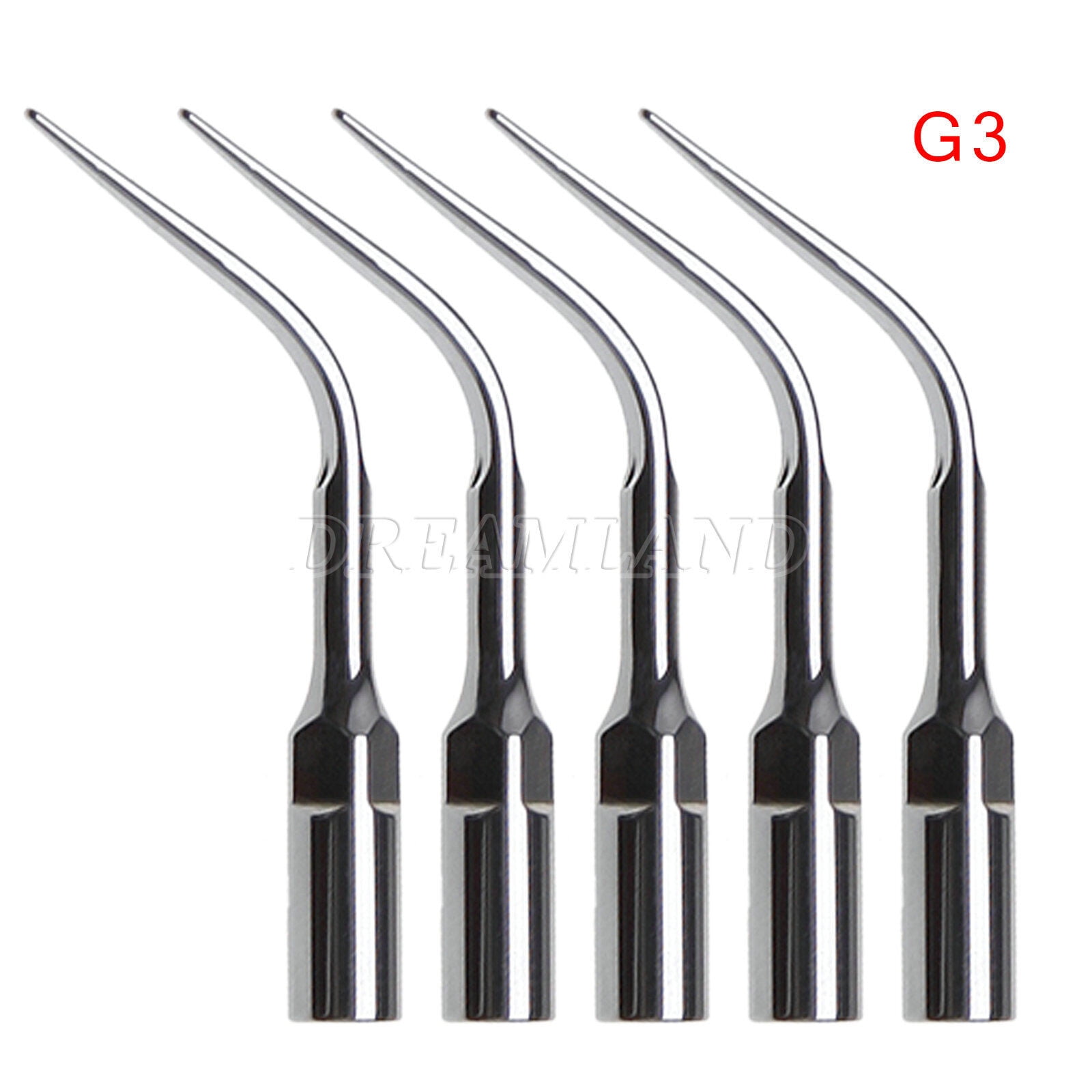 5PCS Dental Ultrasonic Scaler Scaling Tips G3 Fit EMS Handpiece SKYSEA ...