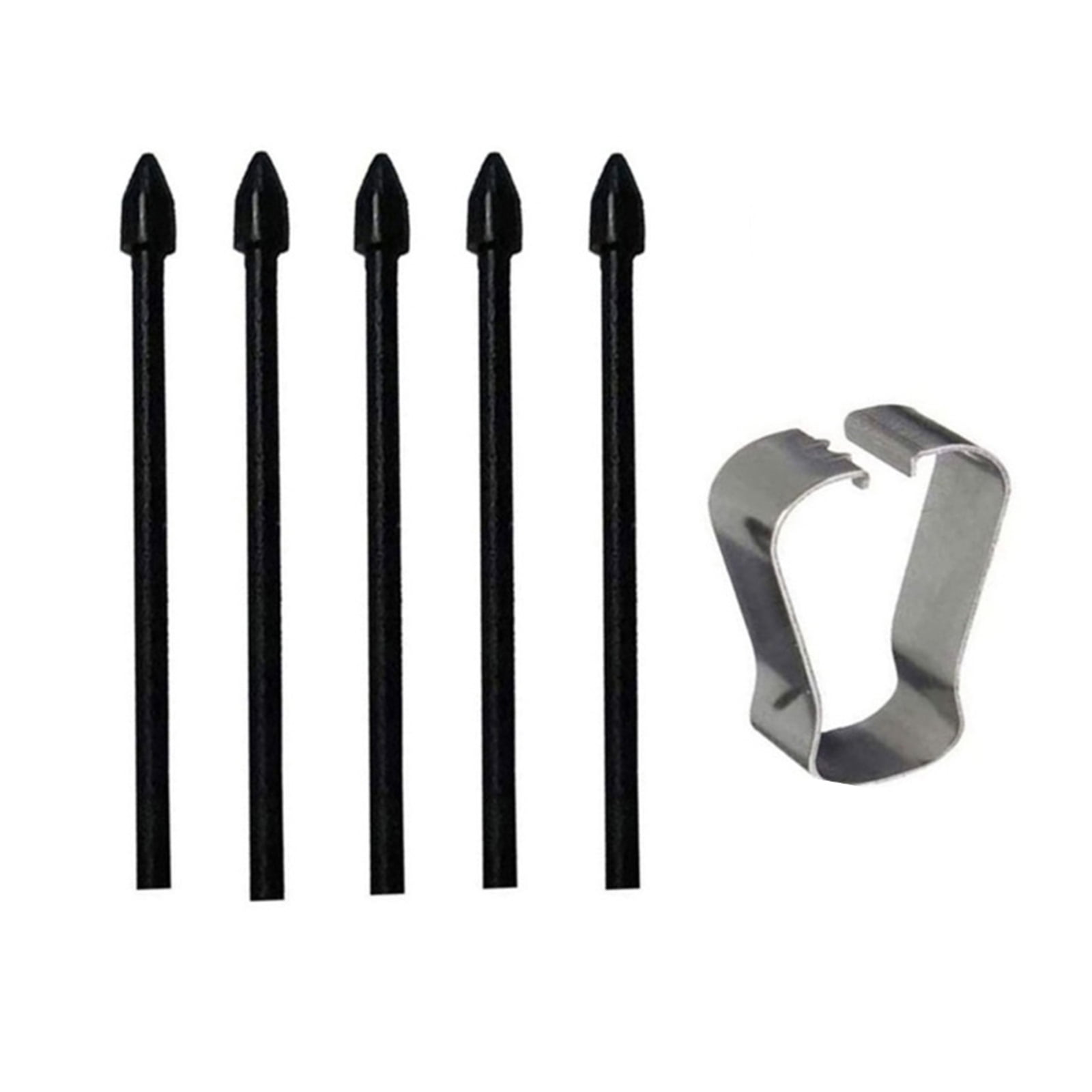 5PCS Digital Pen Nibs Replacement Tips & Practical Clip Accessories ...
