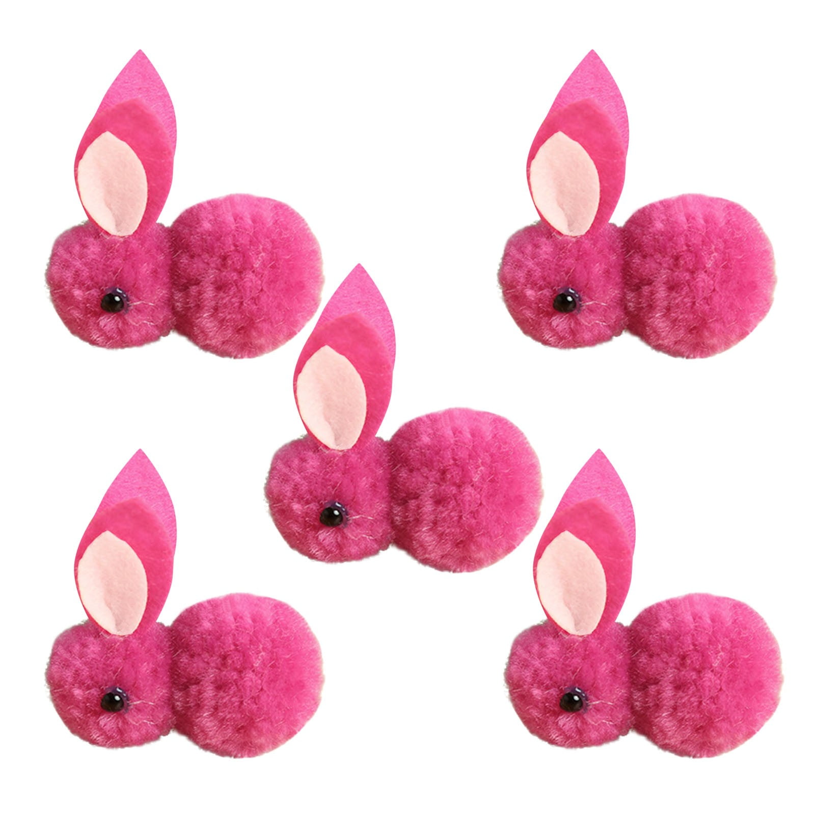5PCS Easter Stuffed Mini Bunny Easter Bunny Doll Decoration - Walmart.com