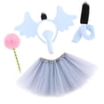 5PCS Elephant Role Play Headgear For Kids Birthday Party Soft Cloth ...