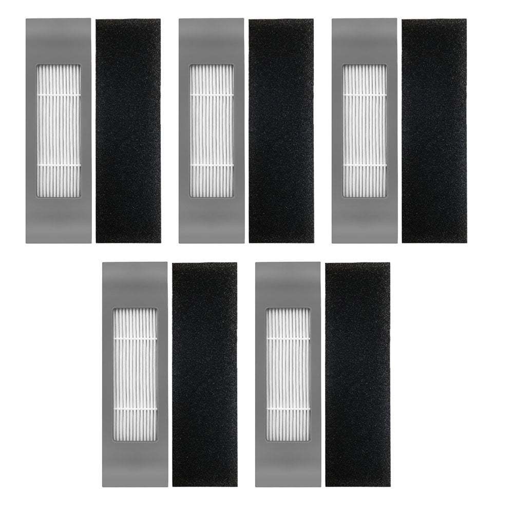 5PCS Filter for DEEBOT OZMO 920 950 T8 AIVI Max T9 T5 N5 N7 N8+ N8 Pro ...