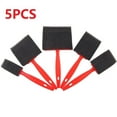 5PCS Foam Paint Brush Set Ideal for Crafts Polyurethane and Oil Stains - Walmart.com