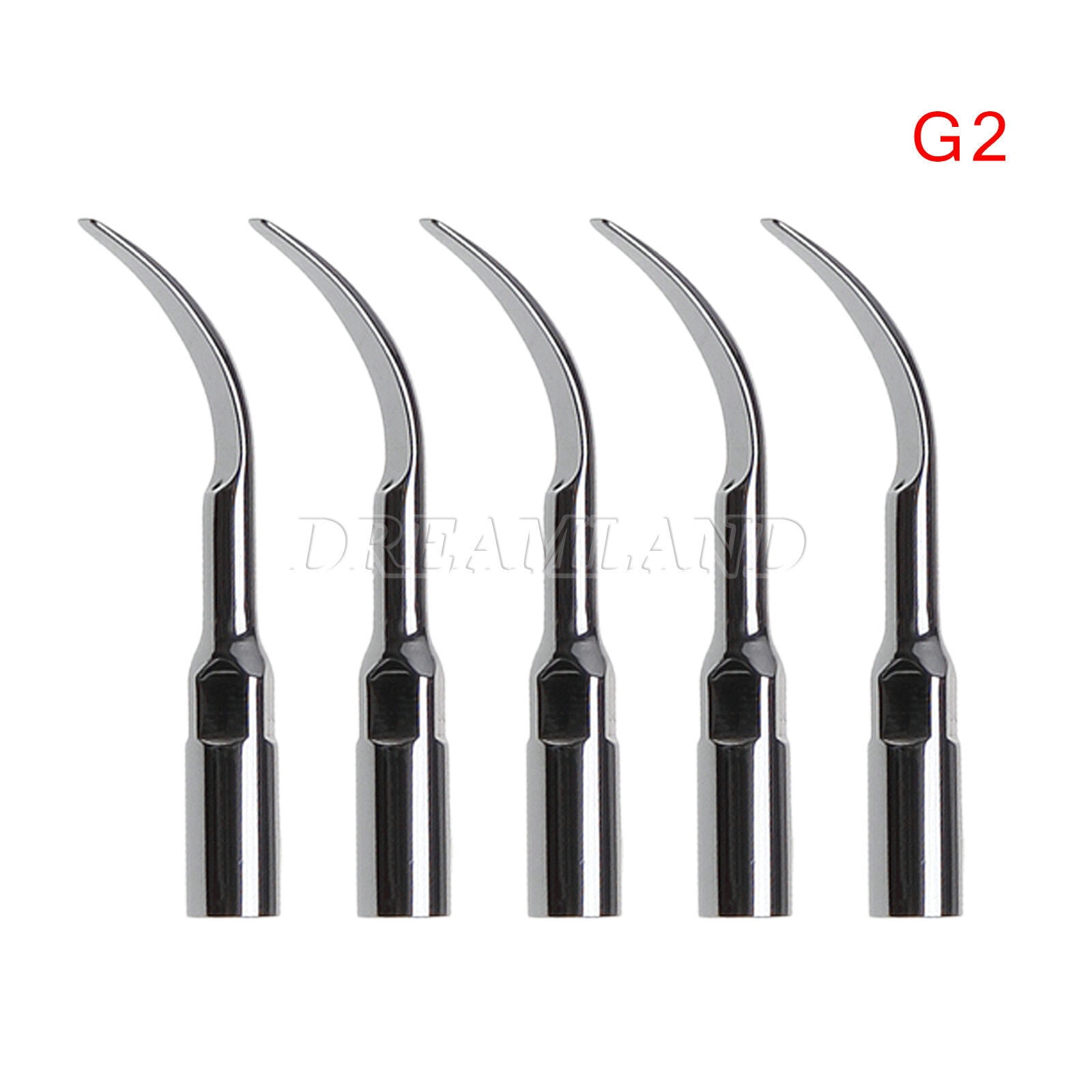 5PCS G2 Dental Ultrasonic Scaler Scaling Tips Fit EMS Handpiece SKYSEA ...