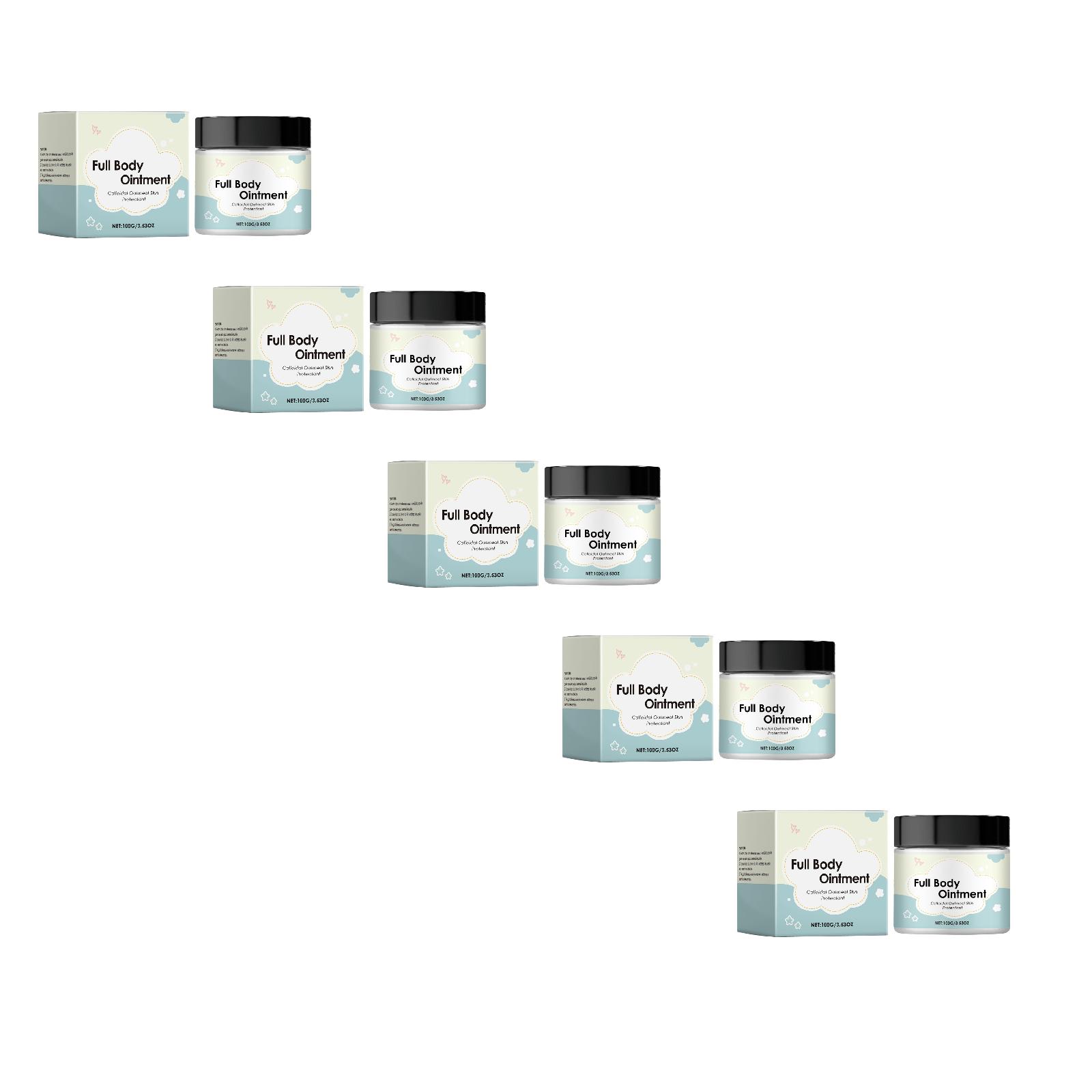 5PCS Gently Soothing Full Body Nourishing Cream Multi-Purpose Skin ...