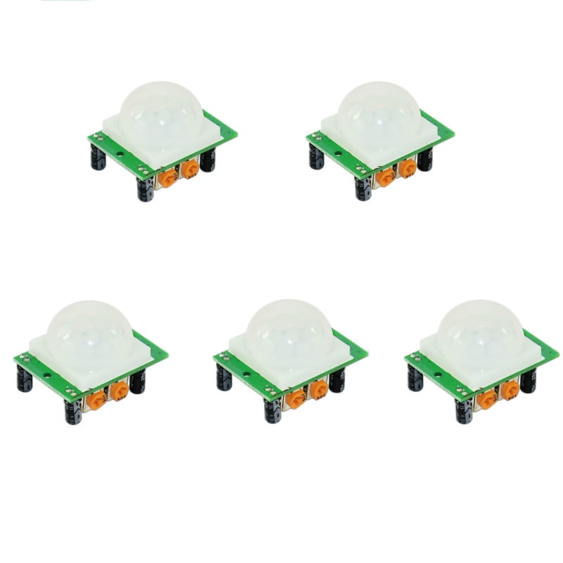 5PCS HC-SR501 Adjust Ir Pyroelectric Infrared Humen Motion Sensor ...