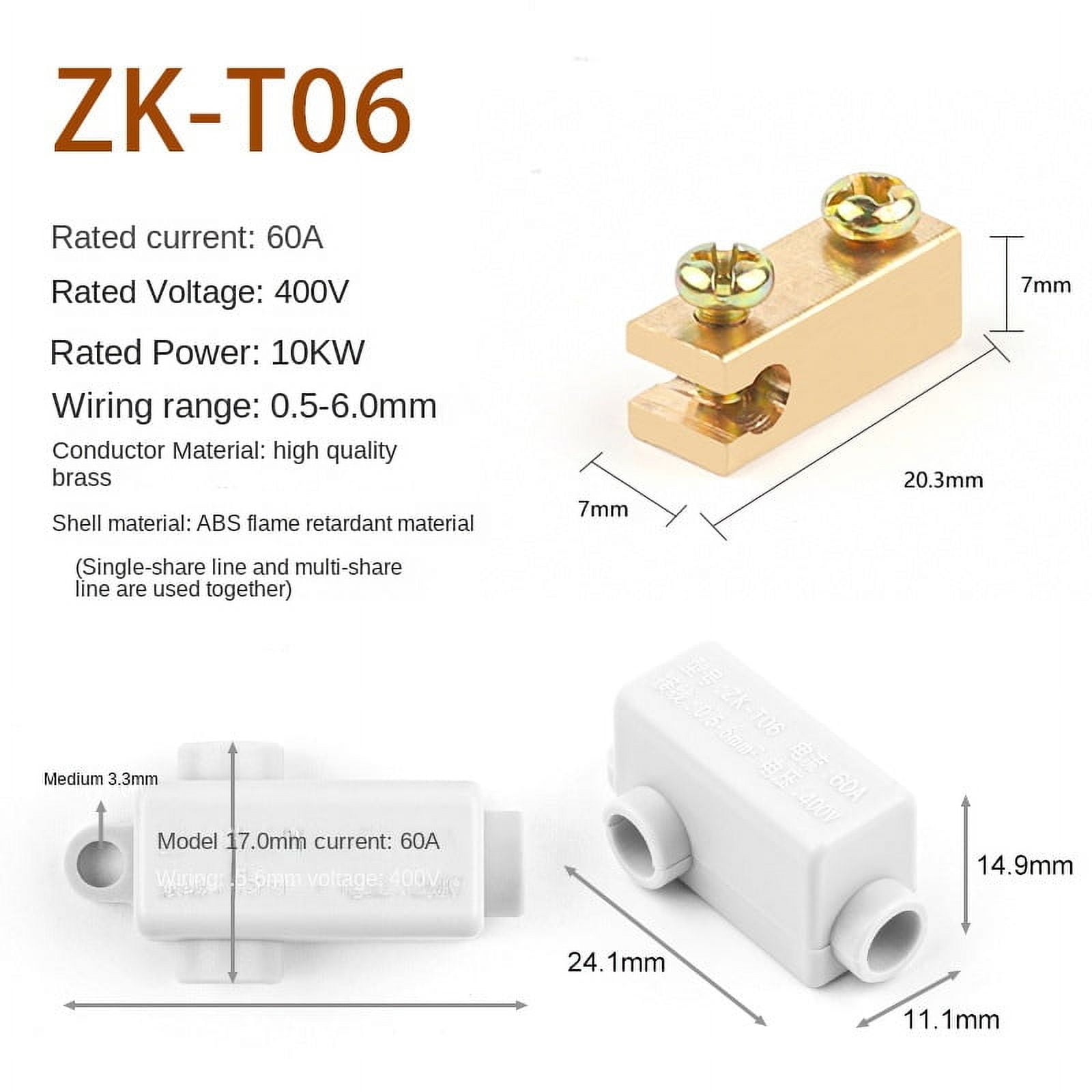 5PCS High Power Sistributor ZK/T Type 60A/80A/100A without ...
