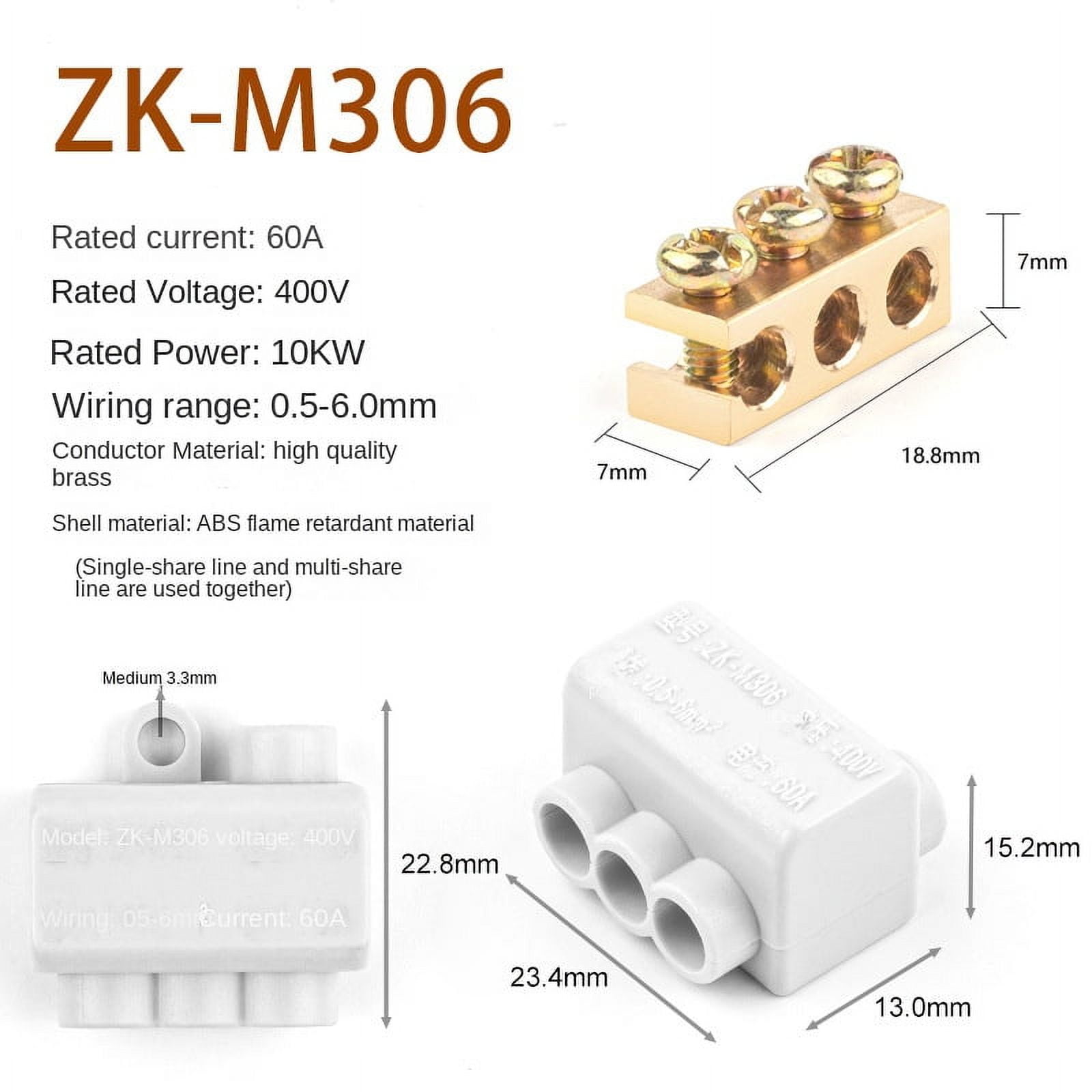 5PCS High Power Sistributor ZK/T Type 60A/80A/100A without ...