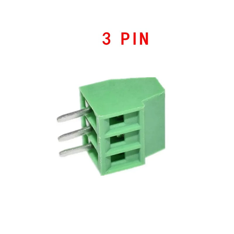 5PCS KF128 2.54mm PCB Mini Screw Terminal Blocks Connector for Wires KF128-2.54 2P 3P 4P 5P 6P ...