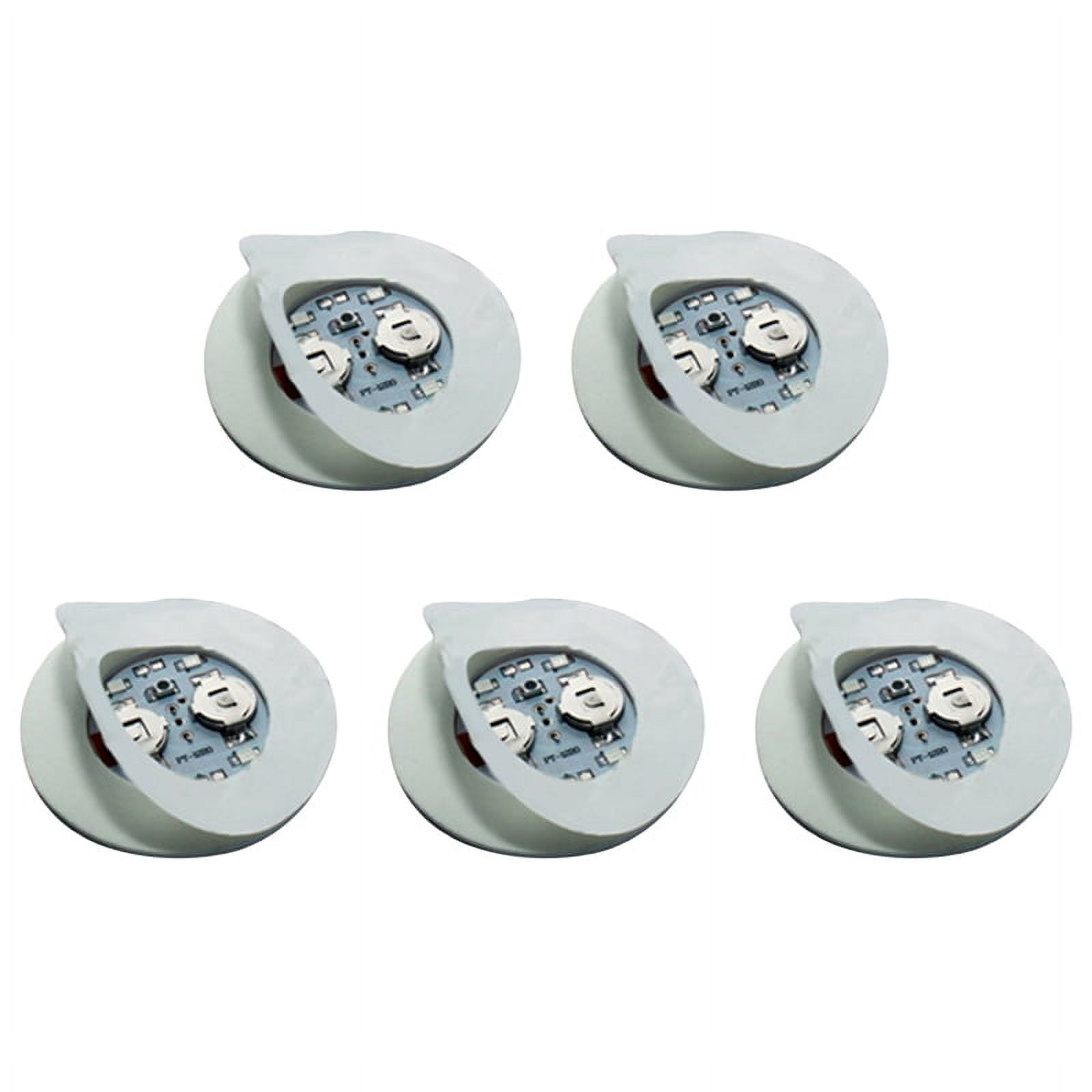 5PCS LED Coaster Luminous Bottle Stickers Lights Lamps for Xmas Bar KTV ...