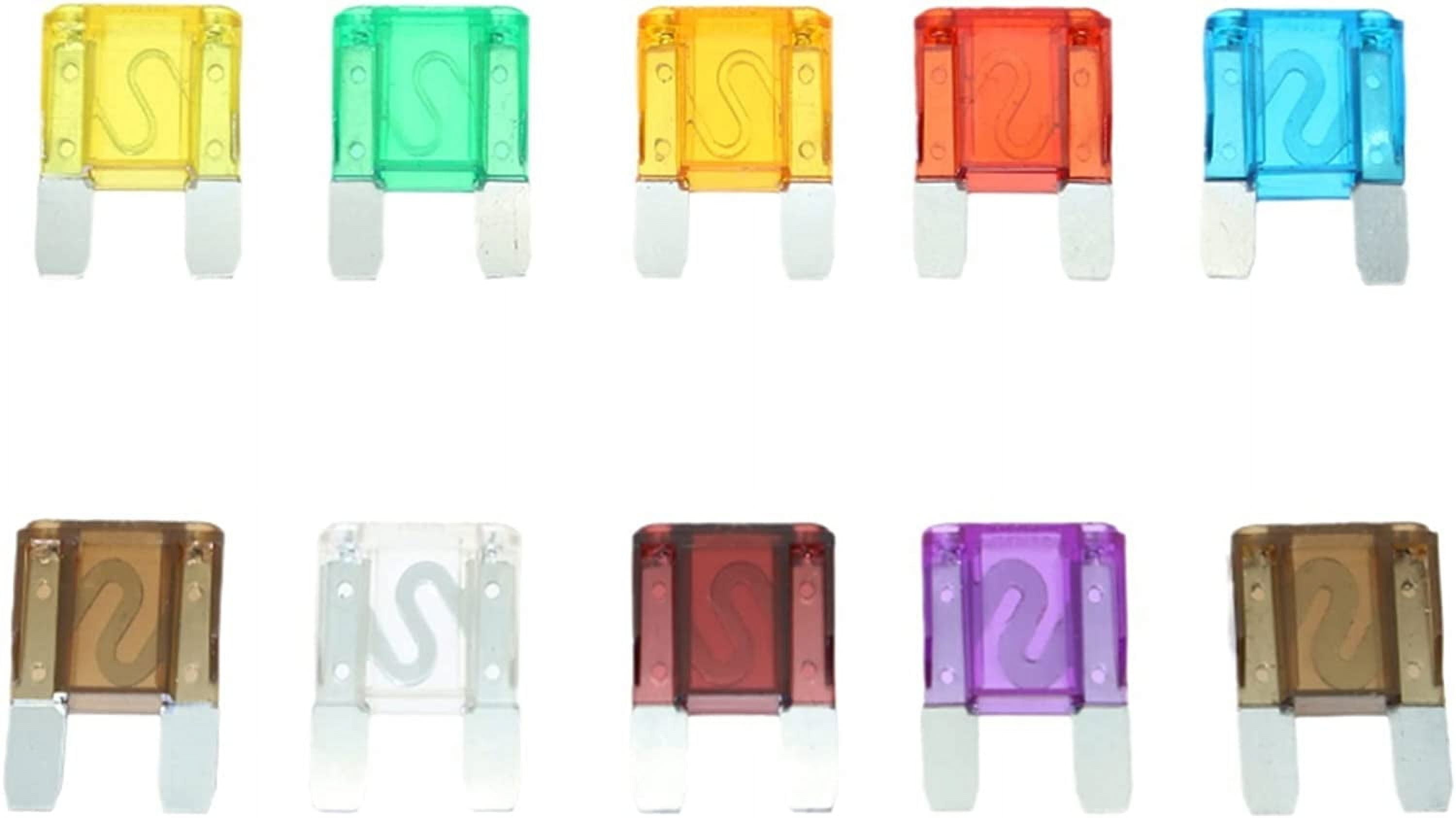 5PCS Large Fuse Fuses 20A 30A 40A 50A 60A 70A 80A 100A Amp Clip Assortment Auto Blade Type Fuse ...