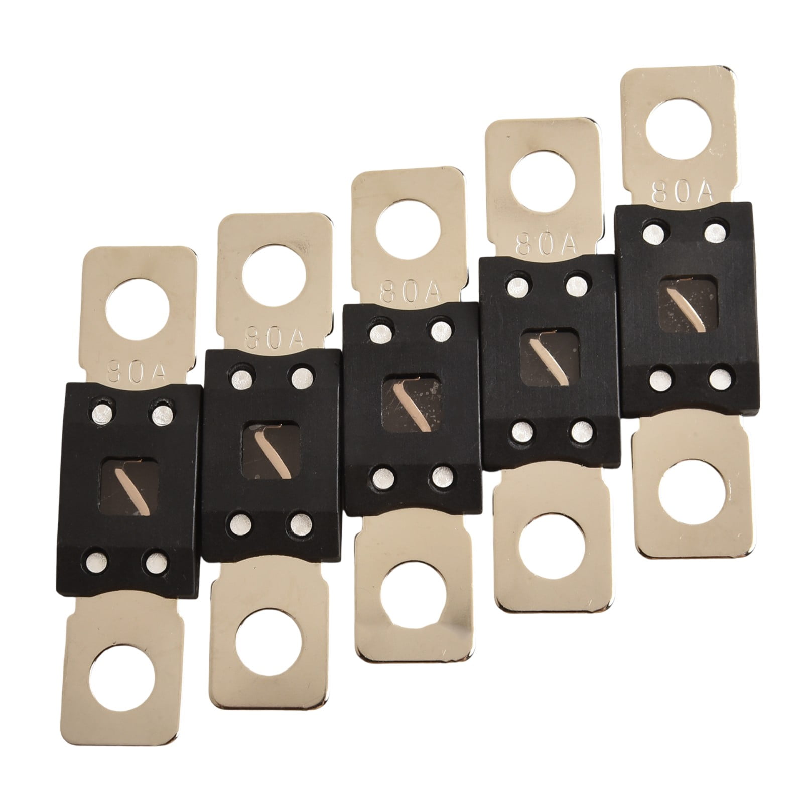 5PCS MEGA Fuse 60A-80A, 70V for 48V Systems, Car Fuse, High-Current Fuse for Solar Battery ...