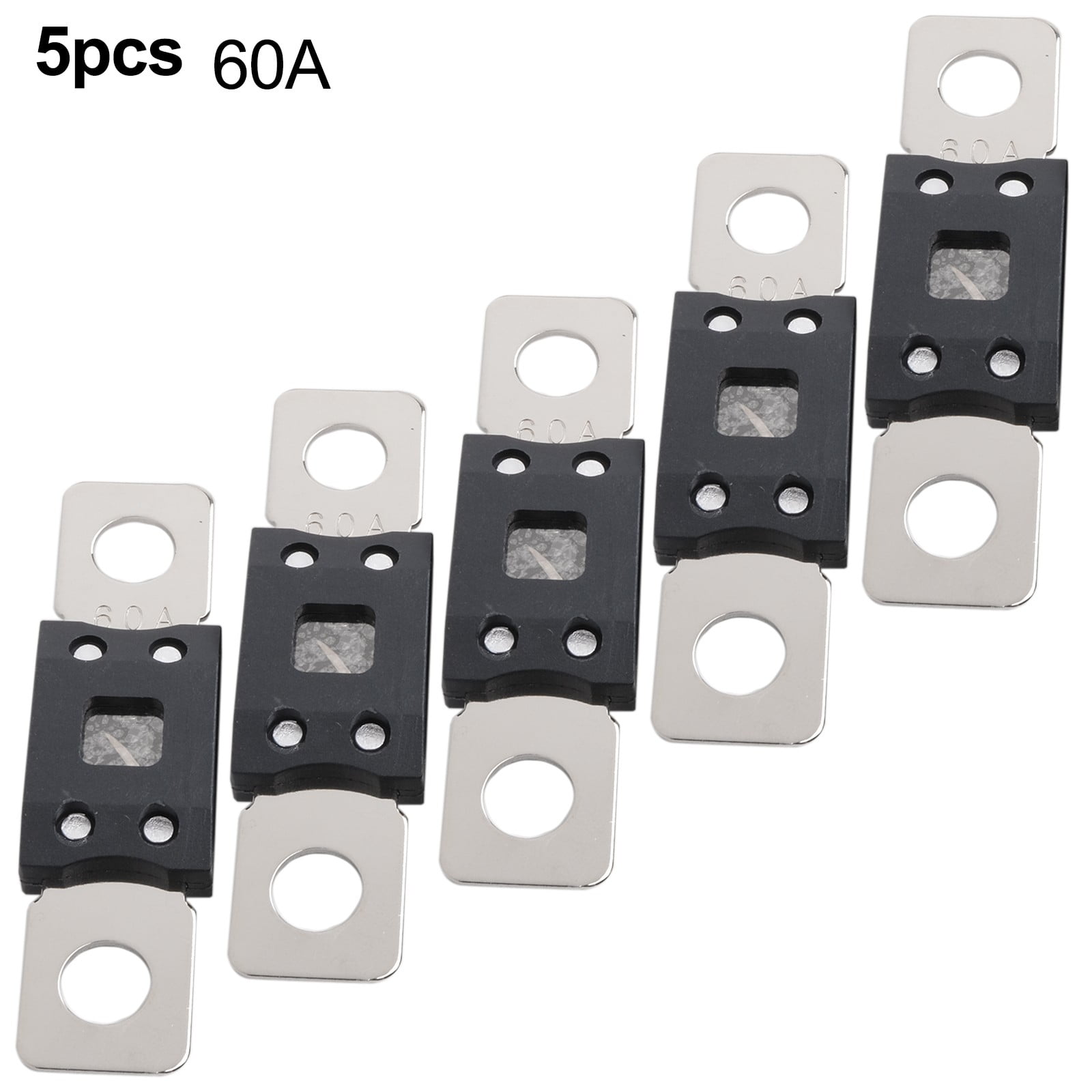 5PCS MEGA Fuse 60A-80A, 70V for 48V Systems, Car Fuse, High-Current ...
