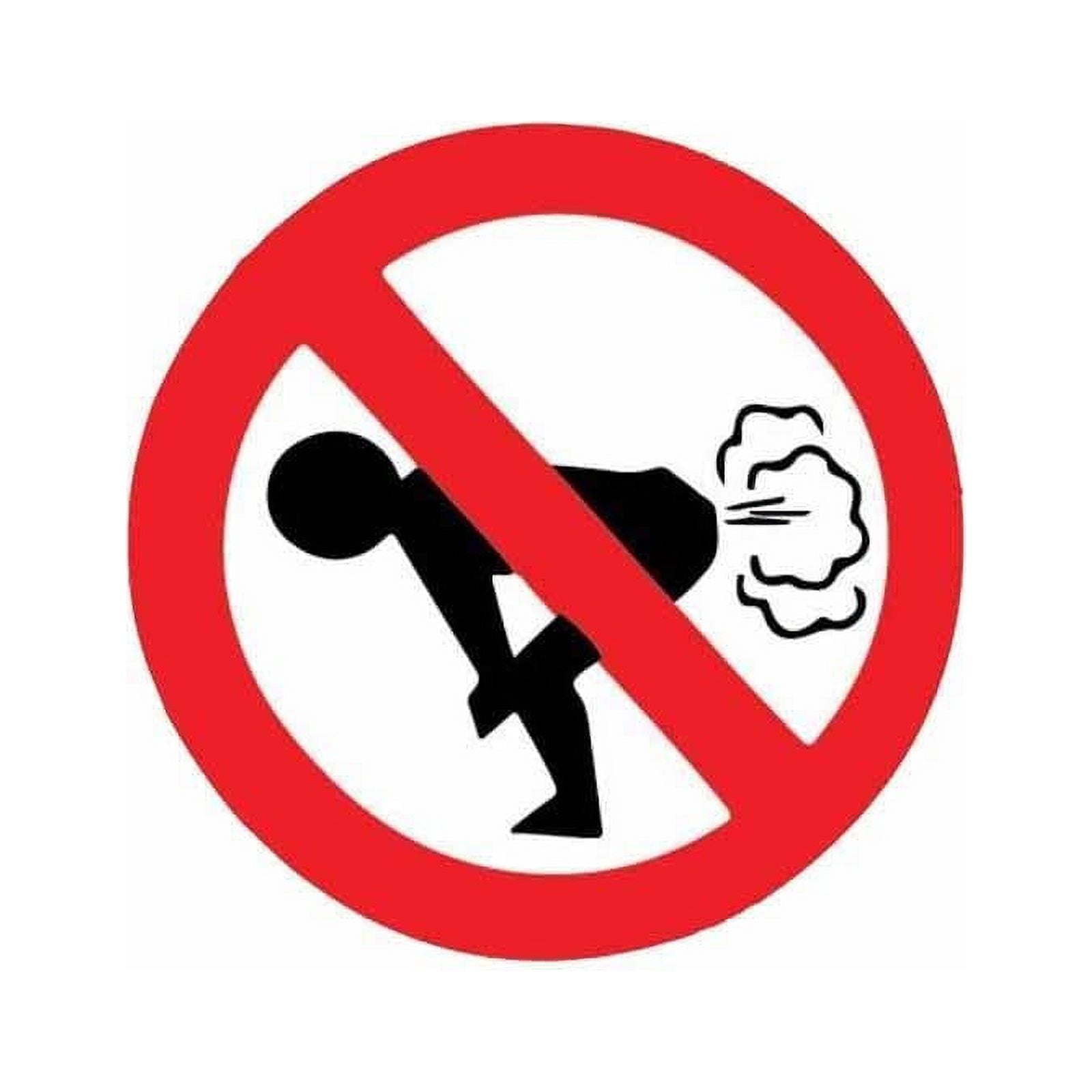 5PCS No Farting car sticker No farting warning sticker 12CM*12CM ... 5PCS No Farting car sticker No farting warning sticker 12CM*12CM ...