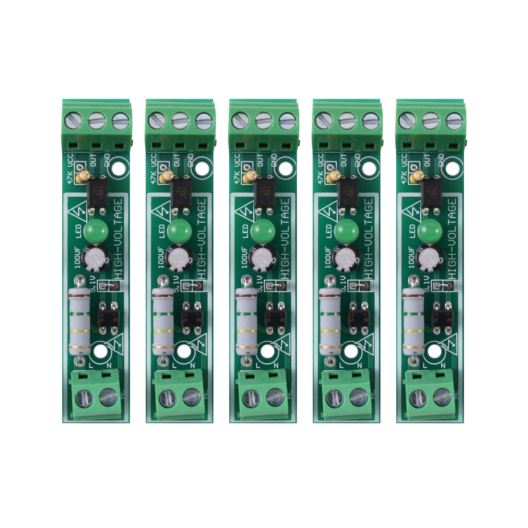 5PCS Optocoupler Isolation Module for Microcontroller Adaptive PLC ...