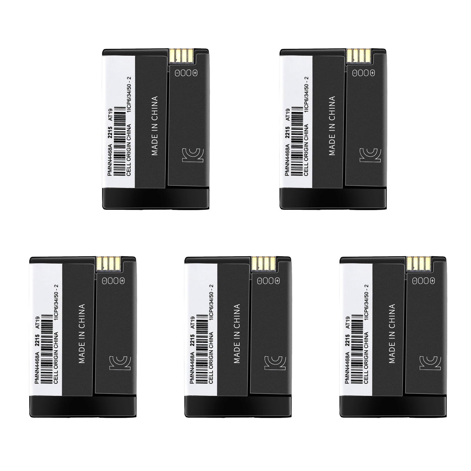 LIENIAO PMNN4468 Battery Replacement, 5PCS Upgraded Li-ion for Motorola ...