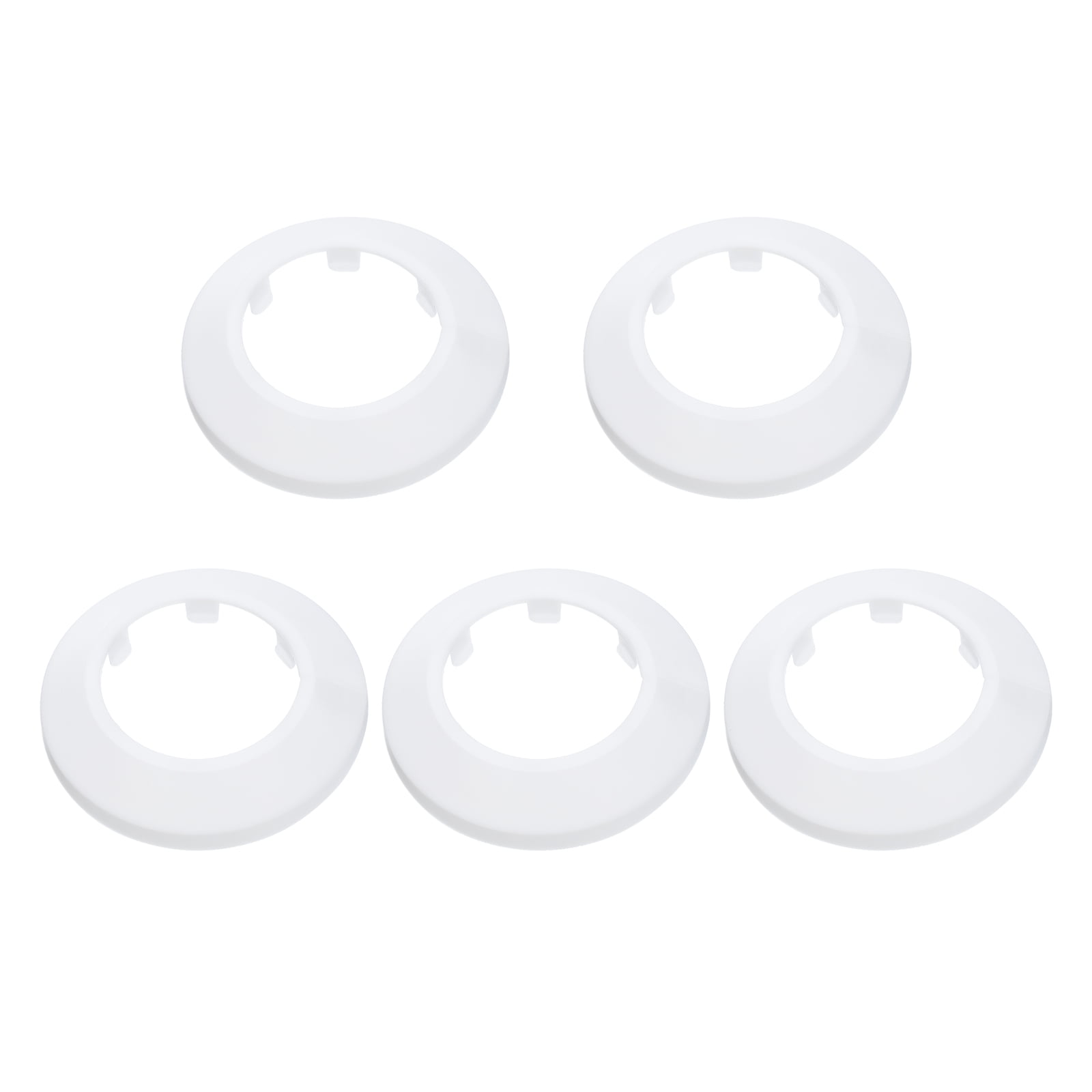 5PCS Pipe Cover Decor 2in/51.5mm Flange Pipe Cover Decor PP Plastic ...