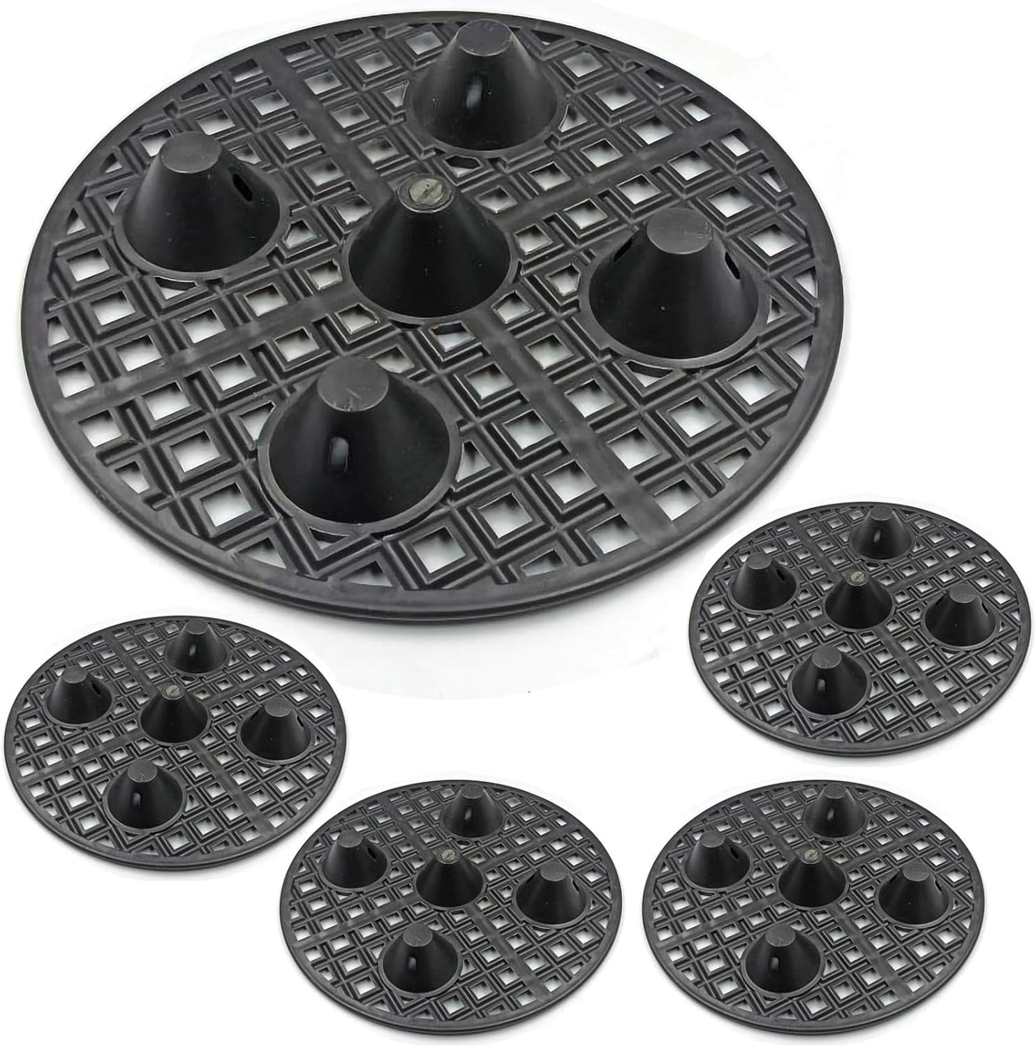 5PCS Plant Level Pot Elevator and 8inch Heavy Duty Plant Stands for ...